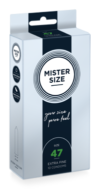 MISTER SIZE condom size 60 mm - XL